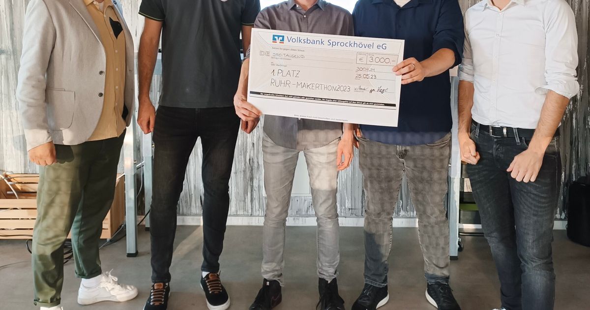 Ruhr-Makerthon: Studierende beeindrucken mit klimafreundlichen ...
