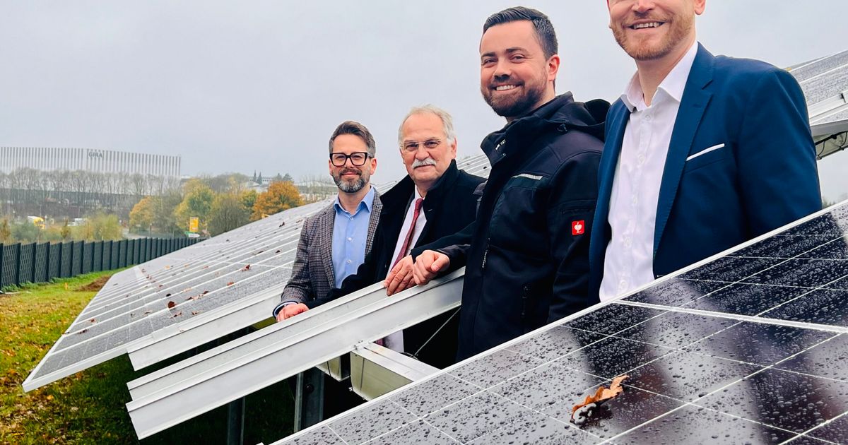 Gira setzt auf Sonnenenergie – Solarpark auf 70.000 Quadratmetern | LokalDirekt