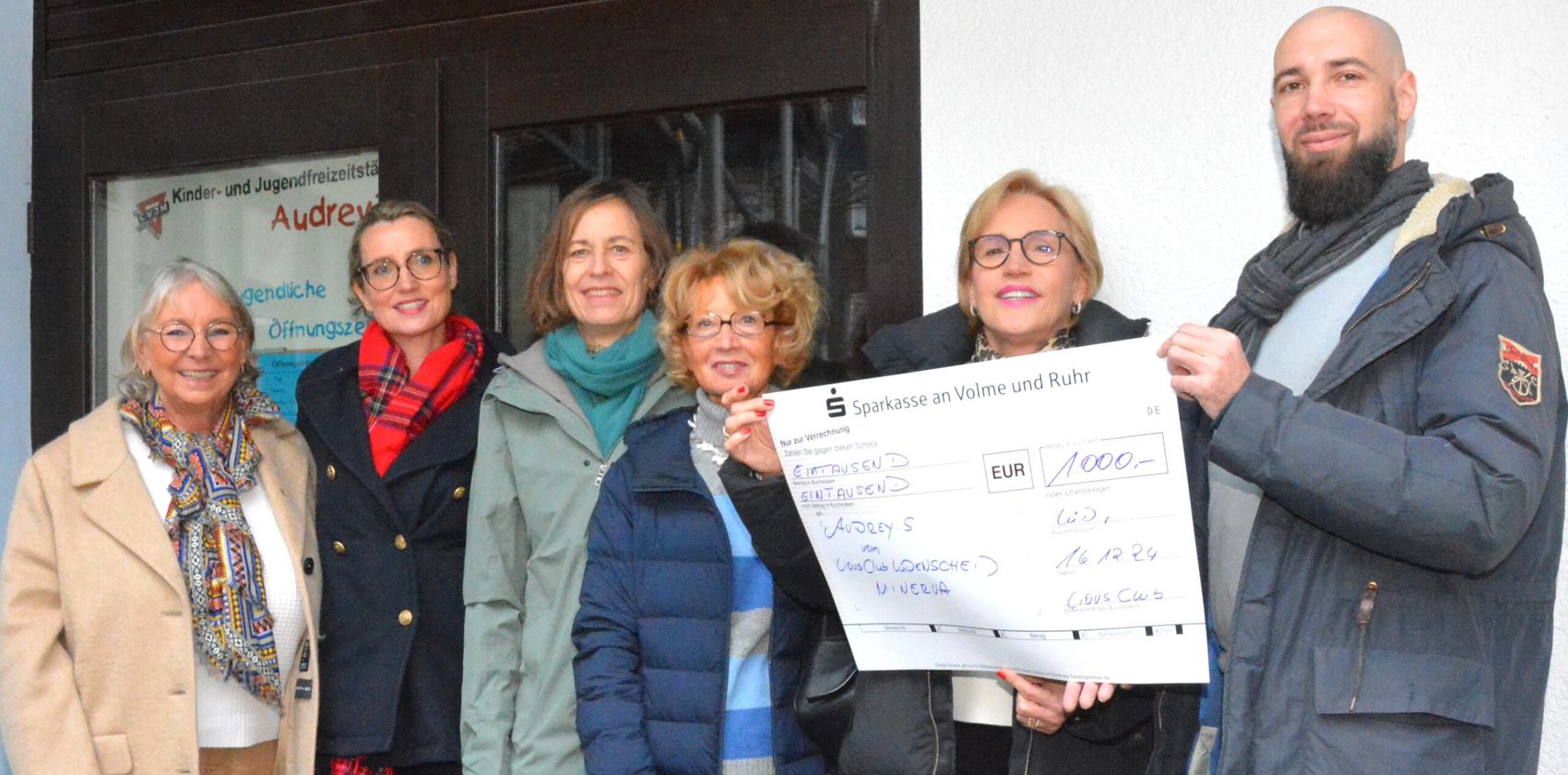 Lions Club Minerva spendet für das Audrey‘s | LokalDirekt