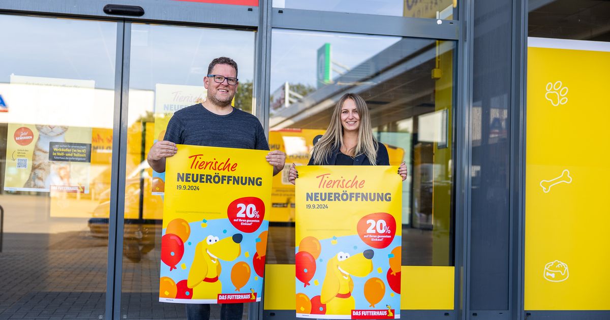 Das Futterhaus eröffnet am Fachmarktzentrum | LokalDirekt