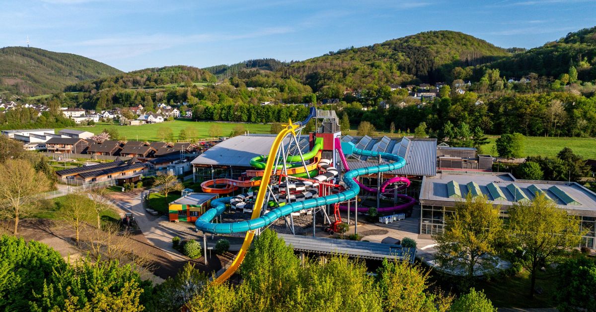 Neue Aqua-Magis-Rutsche bietet auf 70 Metern pure Action für ...