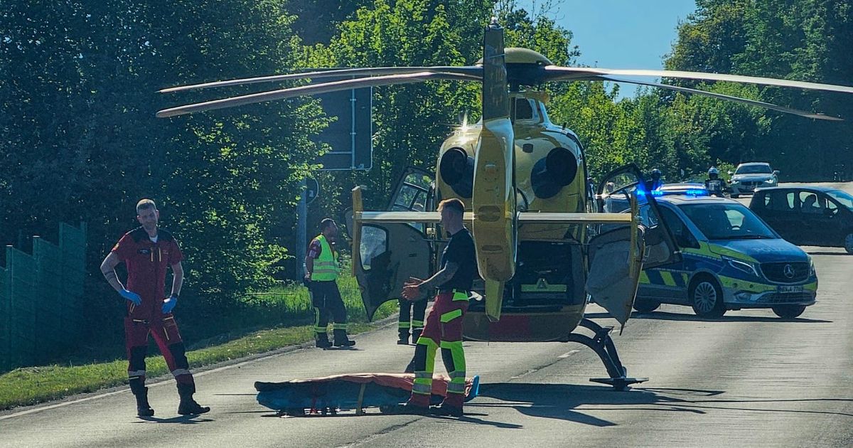 Schwerer Radunfall – Rettungshubschrauber im Einsatz | LokalDirekt